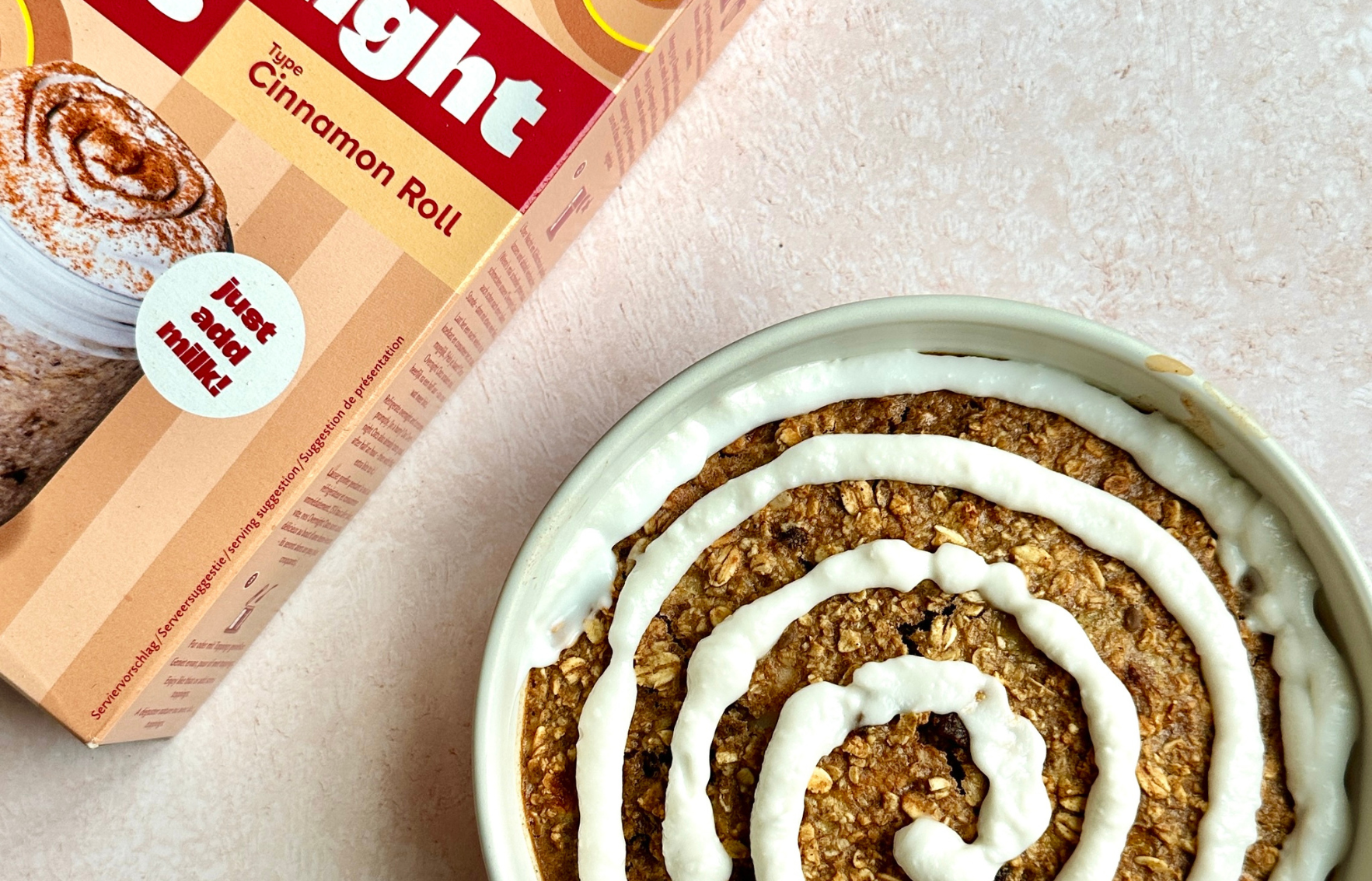 Cinnamon Roll Baked Oats – Zimtschnecken aus dem Ofen als herbstliches